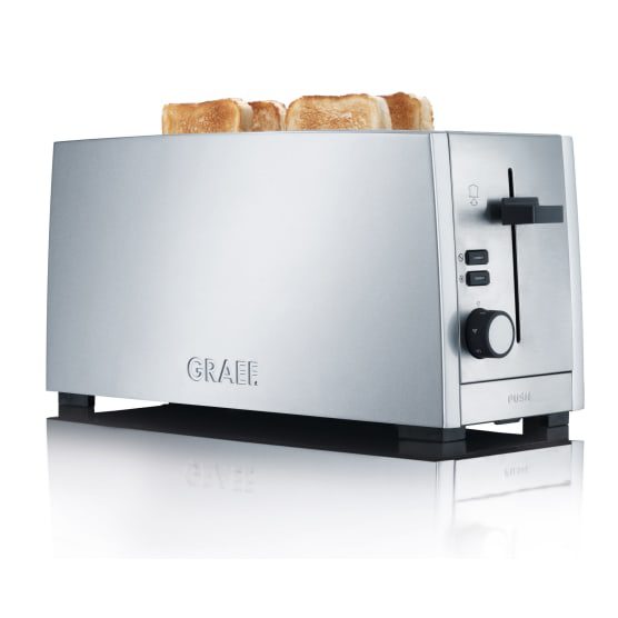 Graef 1380W 4 Slice Toaster - Luxe Kitchenware